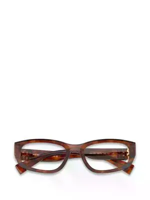 Miu Miu Logo-detail Eyeglasses