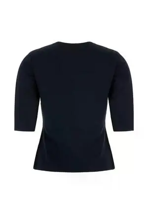 Max Mara Embossed T-shirt - Blue