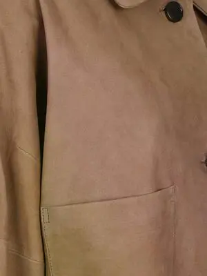 ARMA Leather Pocket Jacket - Neutrals
