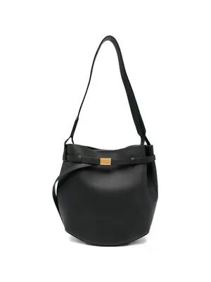 SYSTEM Grained Leather Shoulder Bag