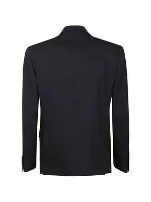 LARDINI Double-breasted Blazer - Blue