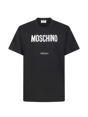Moschino Logo-print T-shirt - Black