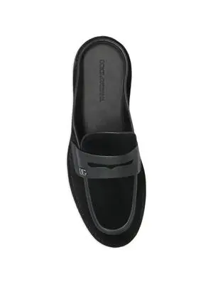 Dolce & Gabbana Suede Mules