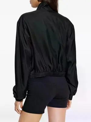 Alexander Wang Zip-up Jacket With Elasticated Hem