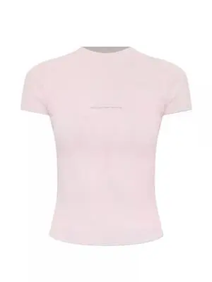 Alexander Wang Knit Logo Baby Tee