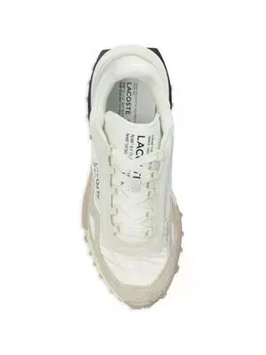 Lacoste Elite Active Panelled Lace-up Sneakers - Neutrals
