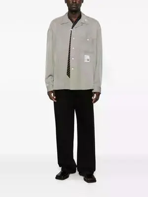 Mihara Yasuhiro Logo-patch Shirt