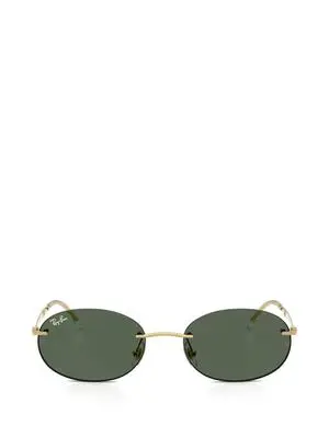 Ray-ban Round-frame Sunglasses - Gold