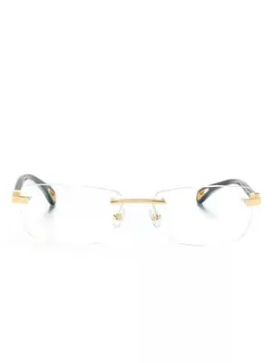 MAYBACH EYEWEAR The Artist Ix Rimless Glasses - Black