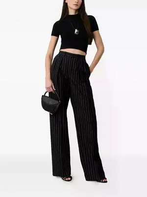 Ralph Lauren Striped Pleated Trousers