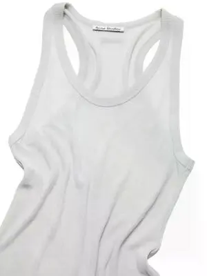 Acne Studios Ribbed Vest Top - Grey