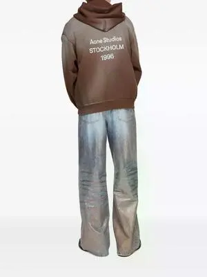 Acne Studios Wide-leg Glitter Jeans