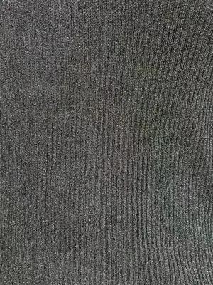 Prada Ribbed Knit Scoop Neck Tank Top - Brown