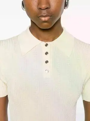 Sandro Lace-detail Polo Shirt