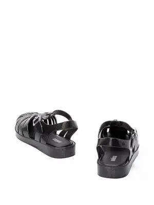 Melissa Possession Glitter Slides - Black