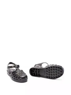 Melissa Possession Glitter Slides - Black