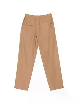 LARDINI Elasticated Trousers With Pockets - Neutrals