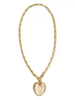 Pascale Monvoisin Gabin Nº3 Diamond Heart-pendant Necklace - Gold