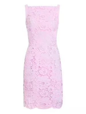 PATOU Lace Midi Dress - Pink