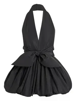 PATOU Knot Mini Dress - Black