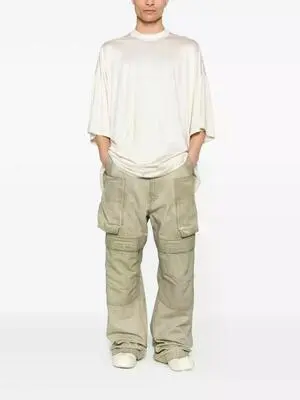 Rick Owens Cargo Denim Jeans - Neutrals