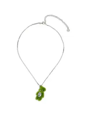 YVMIN Artificial Pendant Necklace - Silver