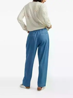 Chinti & Parker Embroidered Trousers