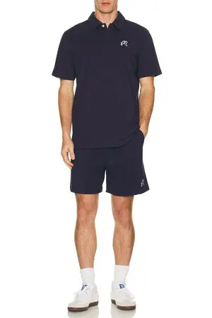 MALBON Fairway Polo - Navy
