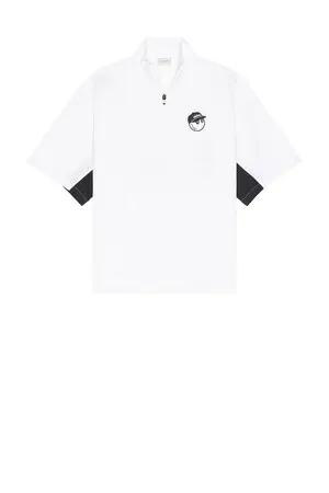 MALBON Pine Windshirt - White