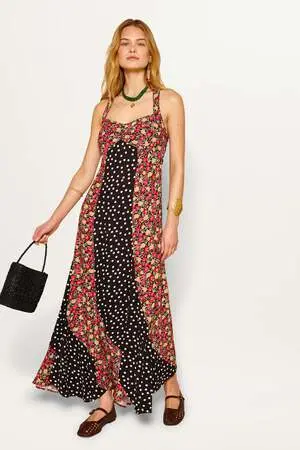 Rixo Zaire Shell Spot Dress