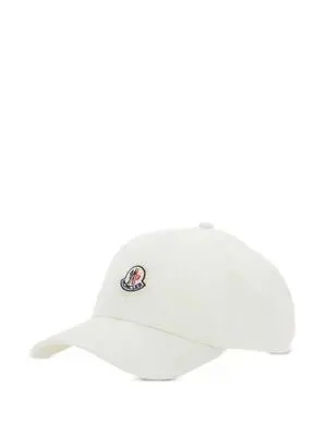 Moncler Logo Baseball Cap - White