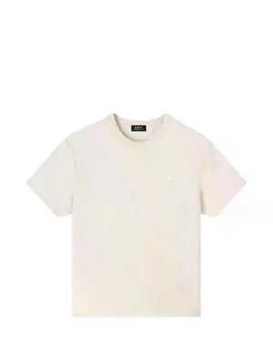 A.p.c. Cotton Logo T-shirt - Black