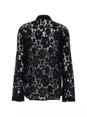 Federica Tosi Floral Lace Shirt