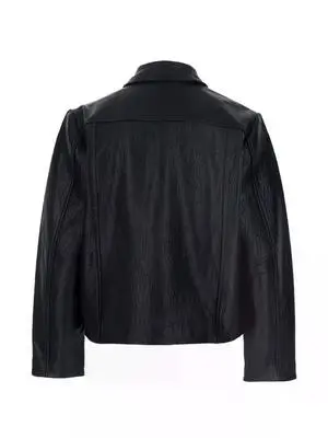 WON HUNDRED Zip Leather Jacket