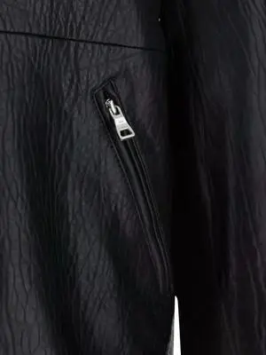WON HUNDRED Zip Leather Jacket