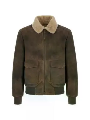 COLAMARINO Shearling Bomber Jacket
