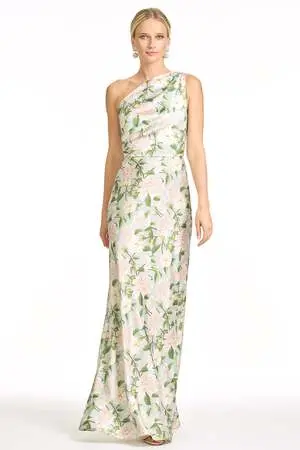 Sachin & Babi Delphine Gown - Celadon Sweetbriar