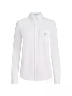 Brunello Cucinelli Logo Shirt - White