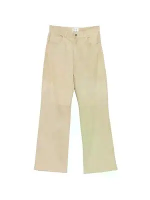 HAIKURE Pocket Leather Trousers - Neutrals