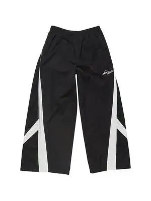 Acne Studios Organic Cotton Panel Trousers - Black