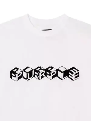 PURPLE BRAND Logo-print T-shirt