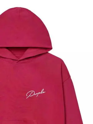 PURPLE BRAND Hooded Sweater - Pink