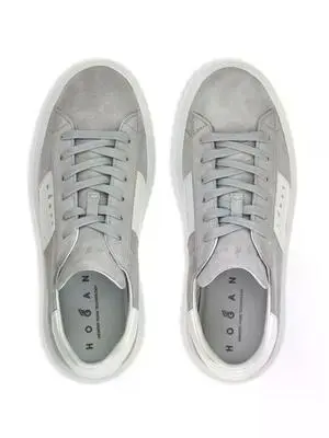 Hogan H-stripes Suede Sneakers