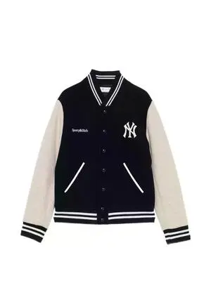 SPORTY & RICH Logo Striped Jacket
