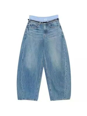 Alexander Wang Pocket Belted Jeans - Blue