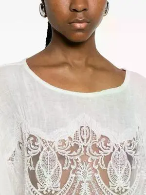 MAURIZIO BRASCHI Laced Top