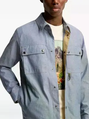 Moncler Chambray Long Sleeve Shirt
