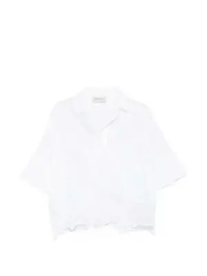 ERMANNO FIRENZE Lace Blouse - White