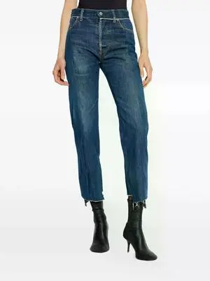 Vetements Frayed Jeans