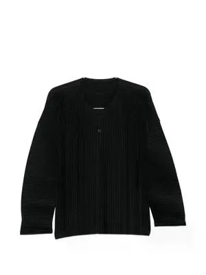 Issey Miyake Mc February Button Pleated T-shirt - Black